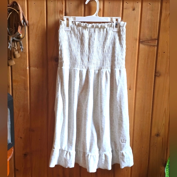 Juicy Couture | Dresses | Vintage Juicy Couture Strapless Terry Cloth ...
